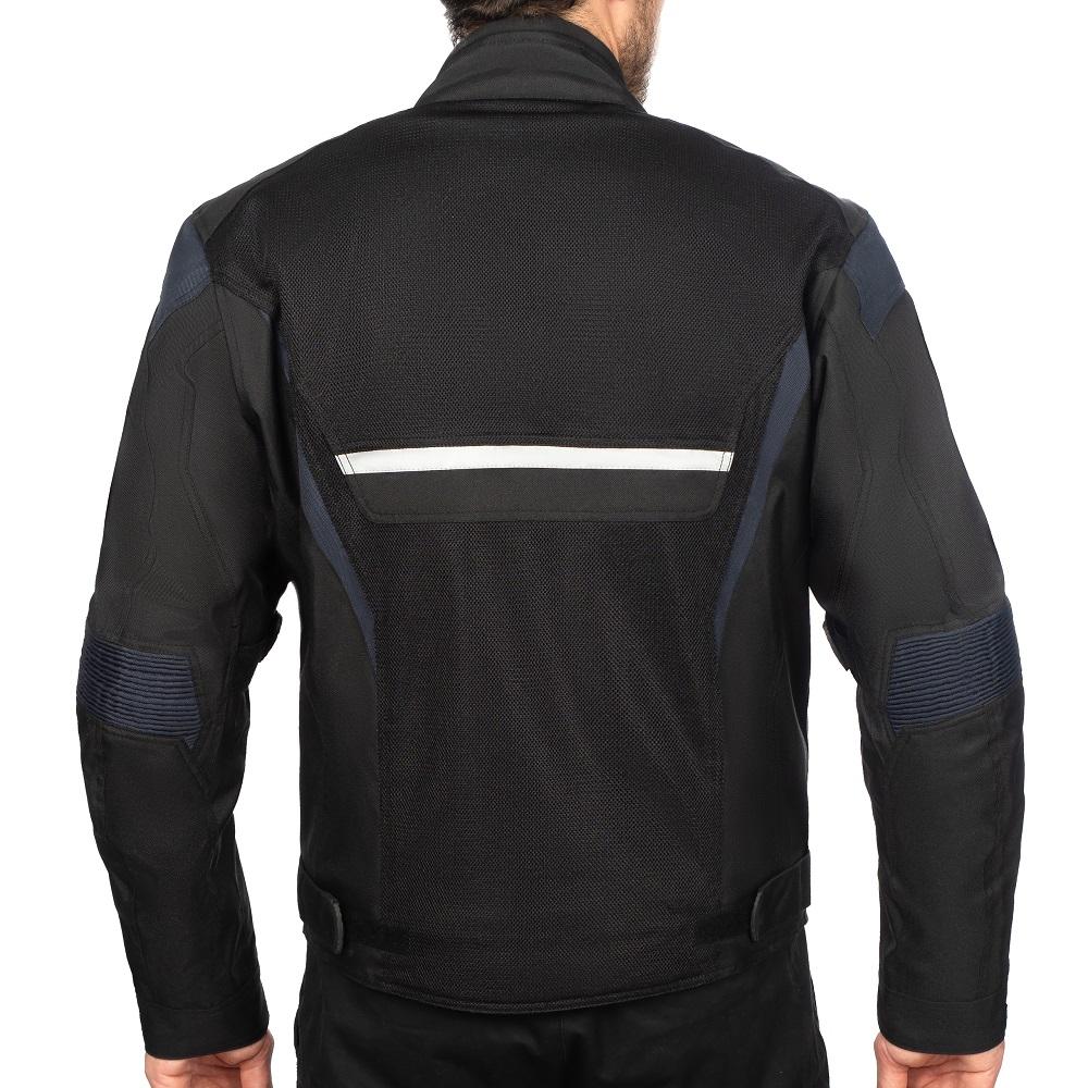 Blue Textile Motorcycle Jacket [Free Shipping]